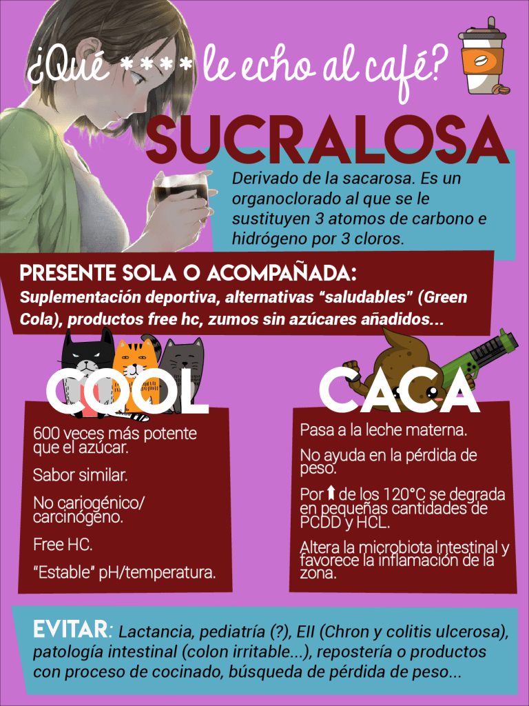 Sucralosa. ¿El edulcorante de los fit losers? – Diabetes con Don Sacarino