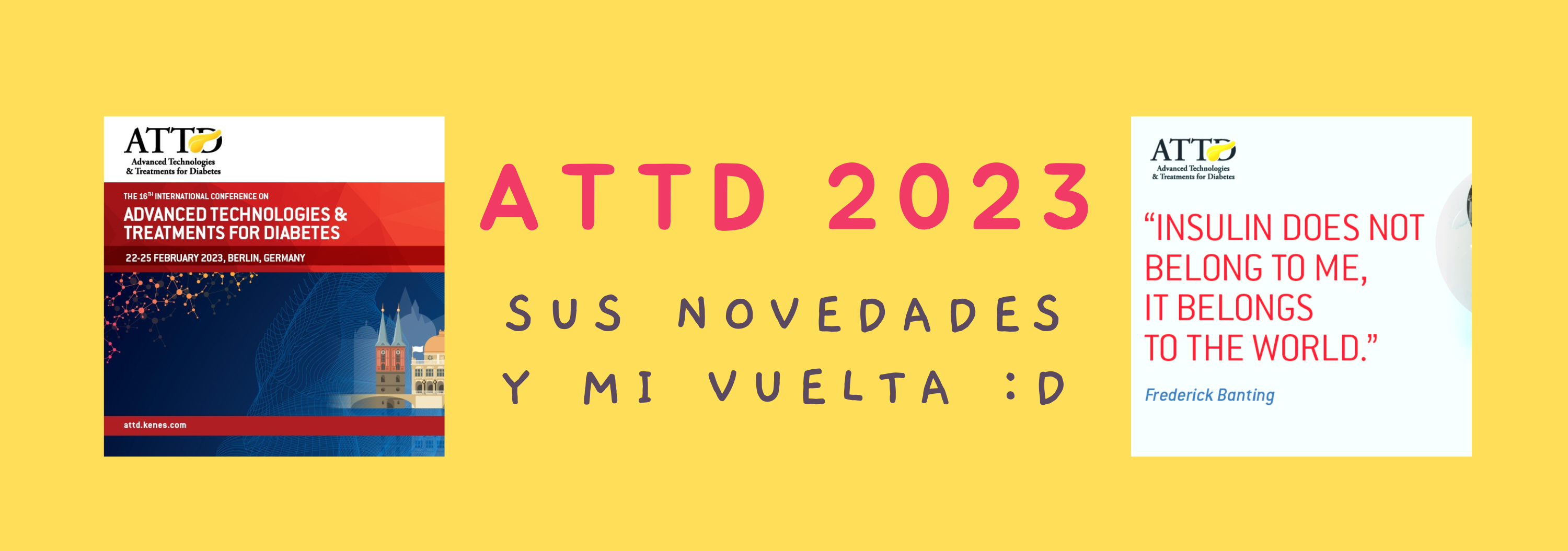 Las Novedades del ATTD 2023 – Diabetes con Don Sacarino