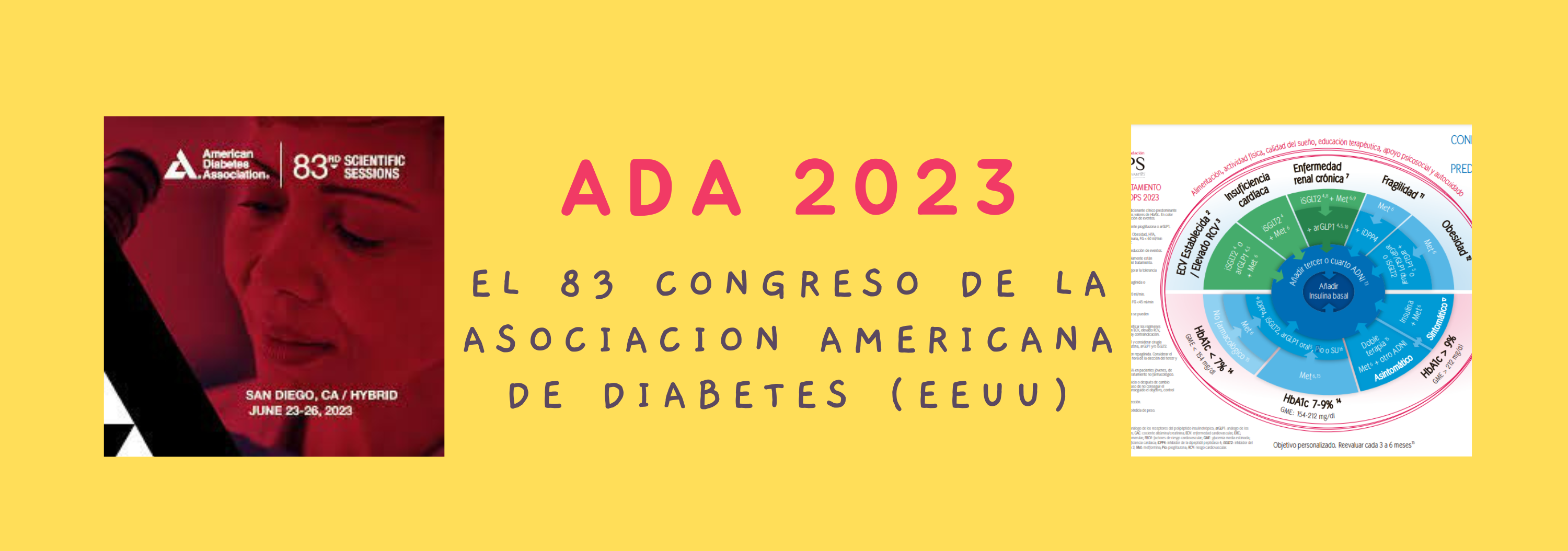 ADA 2023: El 83 congreso de la Asociación Americana de Diabetes